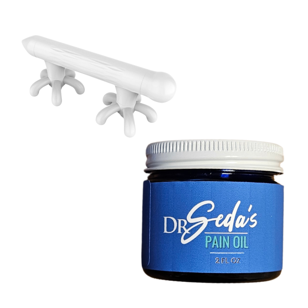 NEW Pain Tool PRO Combo (Massage Tool and 2 Ozone Pain Gels) - Dr. Seda ...