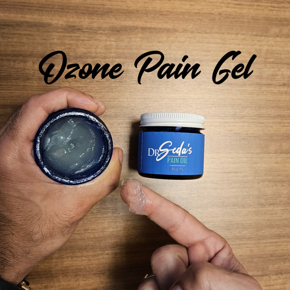 NEW Dr. Seda's Ozone Pain Gel - Dr. Seda's Ozone Pain Squad